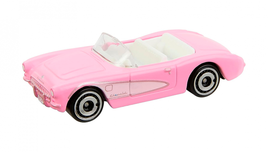 Машинка Базова Hot Wheels 1956 Corvette Barbie The Movie 1:64 HPR54 ...