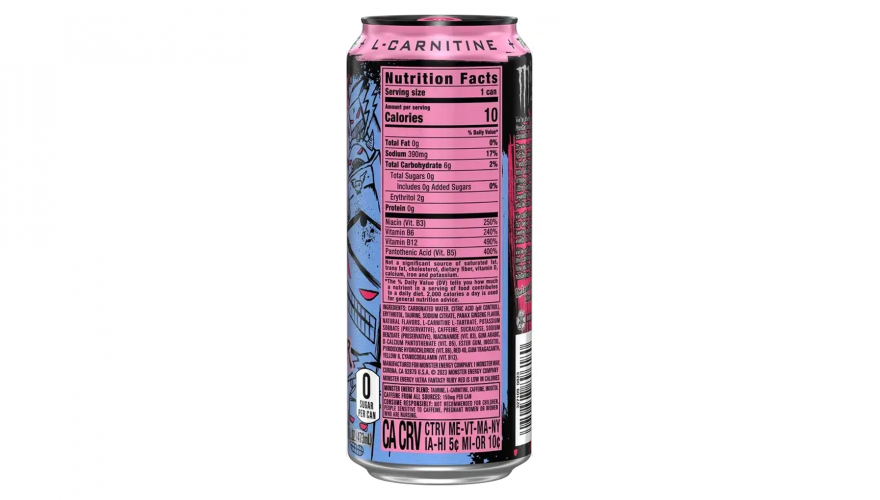 Напій Енергетичний Monster Energy Ultra Fantasy Ruby Red Zero Sugar ...