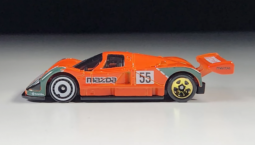 Машинка Базова Hot Wheels Mazda 787B Race Day 1:64 HTC79 Orange ...