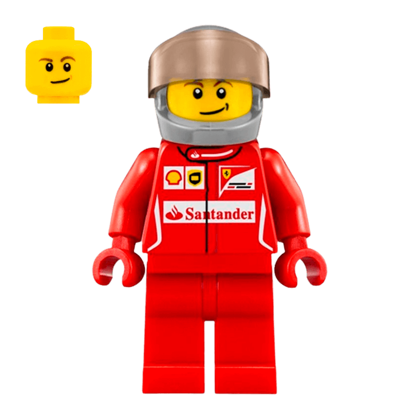 Фігурка Lego Інше Speed Champions Ferrari Race Car Driver 3 sc012 1шт Б ...