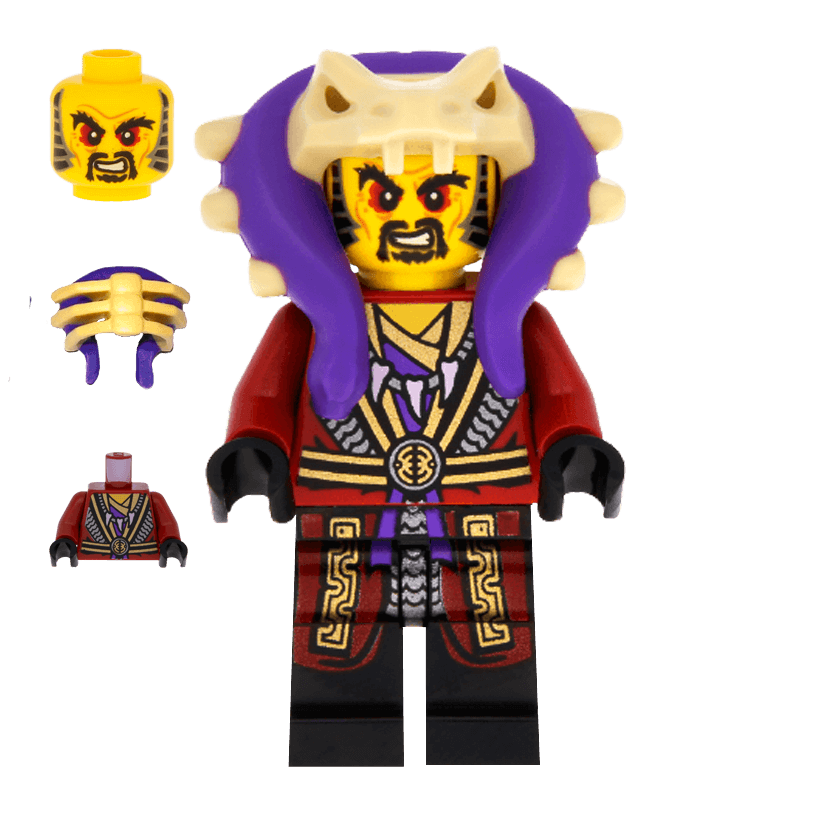 Фігурка Lego Ninjago Anacondrai Cultists Chen njo136 1шт Б/У Хороший в ...