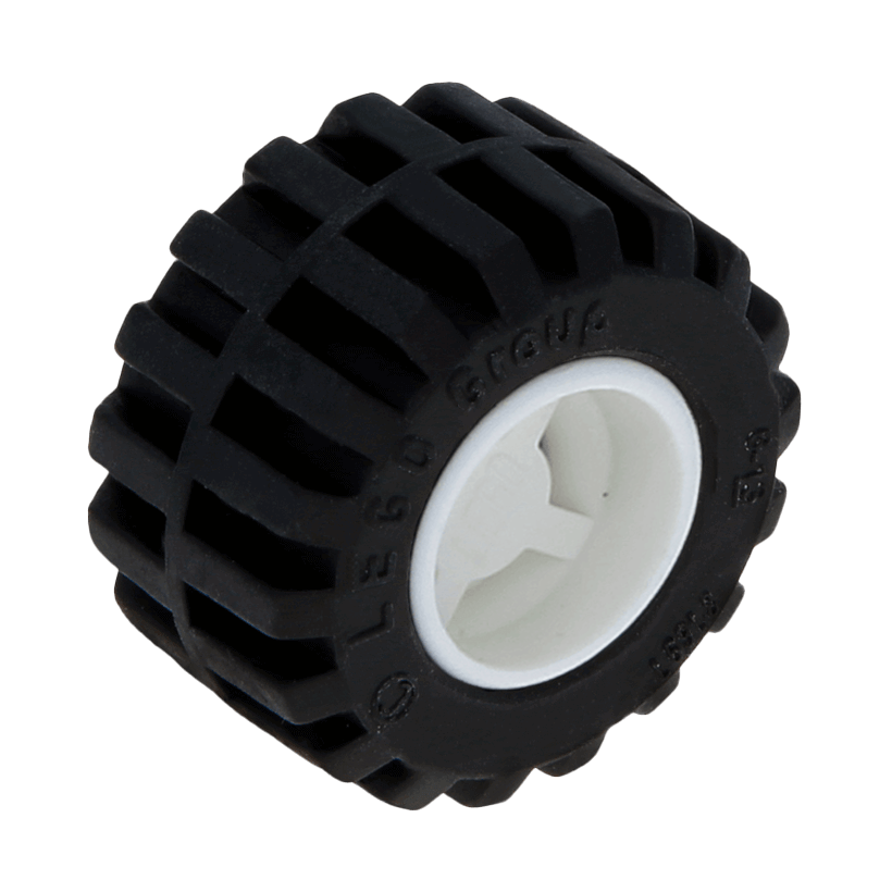 Колесо Lego Збірне 11mm D. x 12mm 6014bc05 4170457 87697 4568644 White ...