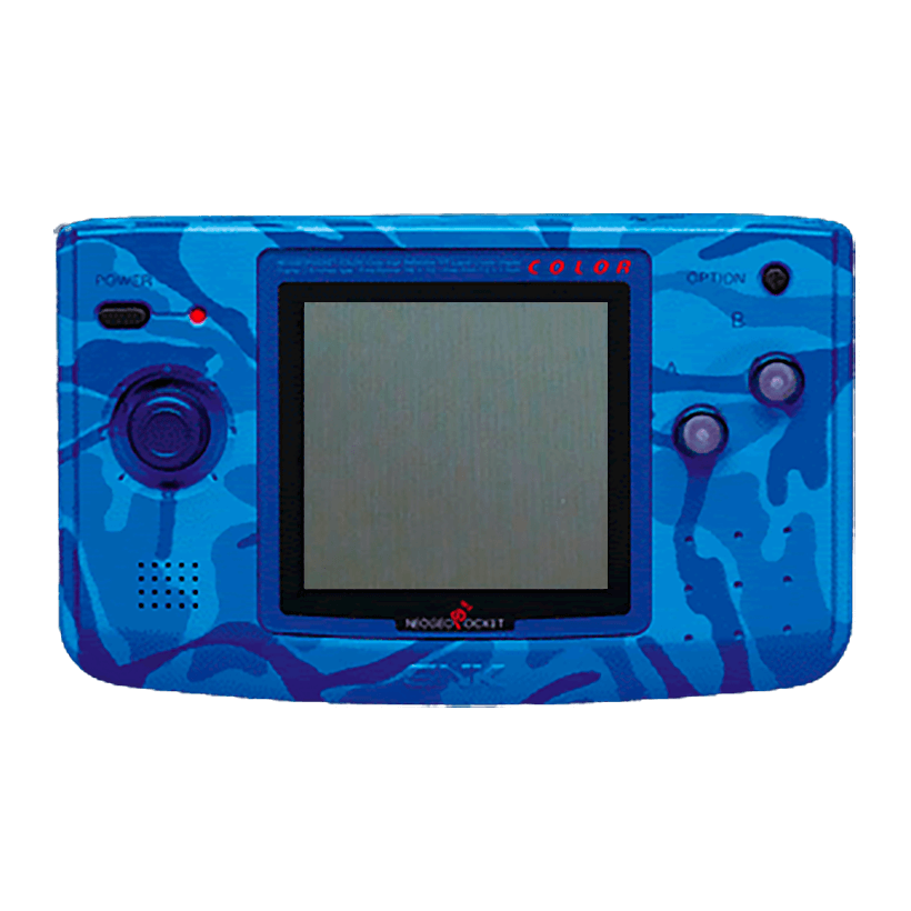 SNK Neo Geo Pocket Color Camouflage Blue Б/У Х в магазині Ретромагаз