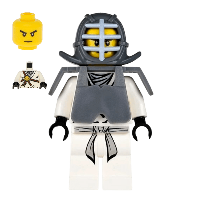 Фігурка Lego Ninjago Ninja Zane Kendo njo044 1 1шт Б/У Хороший в ...