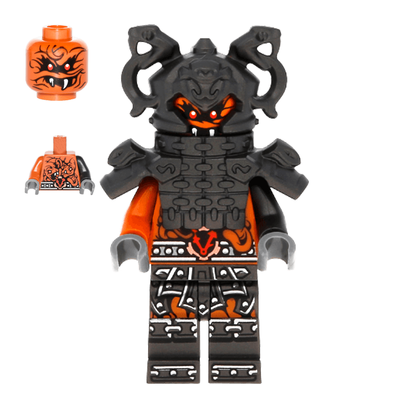 Фігурка Lego Ninjago Vermillion Commander Raggmunk njo294 1 1шт Б/У ...